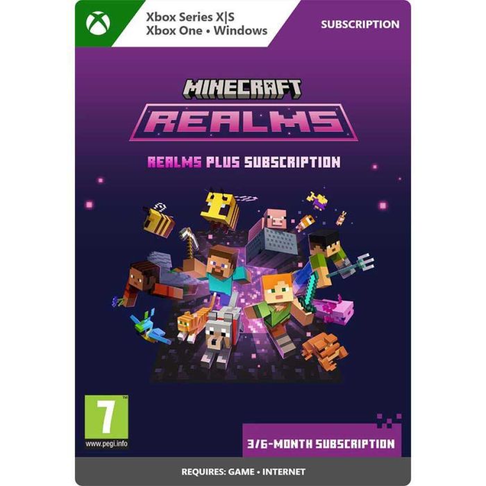 Minecraft Realms Plus (XBOX/PC) / Digitalna pretplata