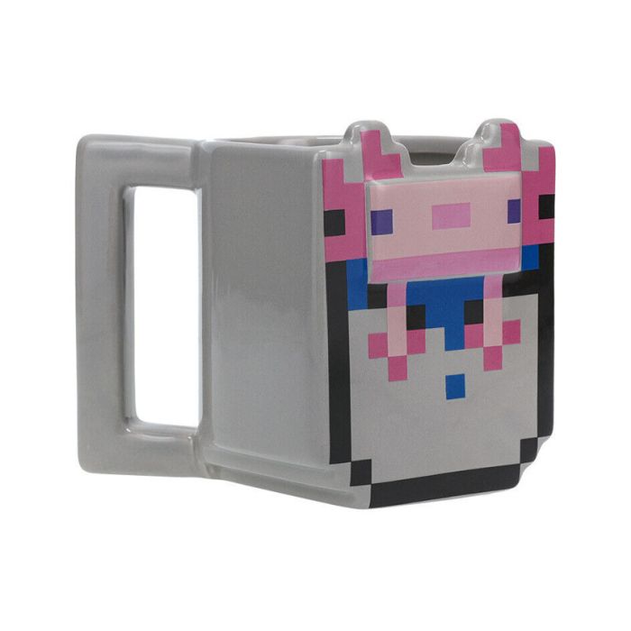 Šolja Paladone Minecraft - Axolotl Shaped Mug