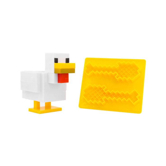 Stalak Minecraft Chicken Egg Cup and Toast Cutter V2