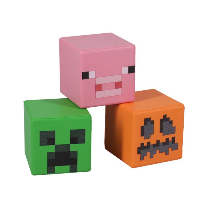 Stress Ball Paladone - Minecraft Stress Block