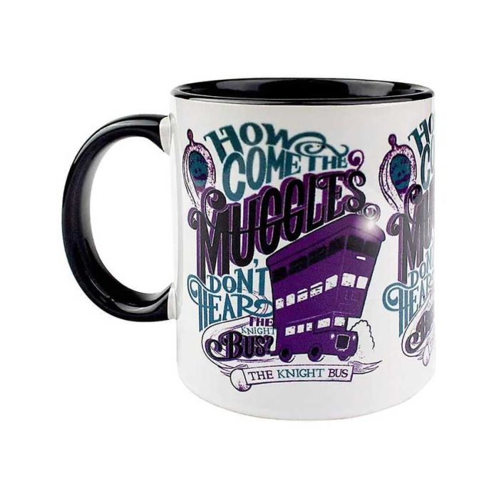 Šolja Harry Potter (Knight Bus) Black Mug