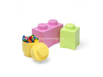 LEGO Kutije za odlaganje set (3 kom): pastelne boje