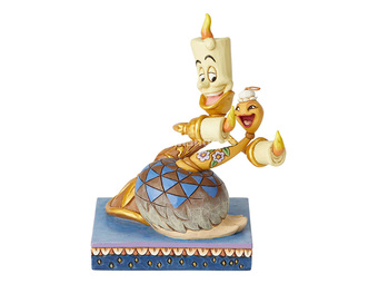 Romance by Candlelight (Lumiere and Feather Duster Figurine)