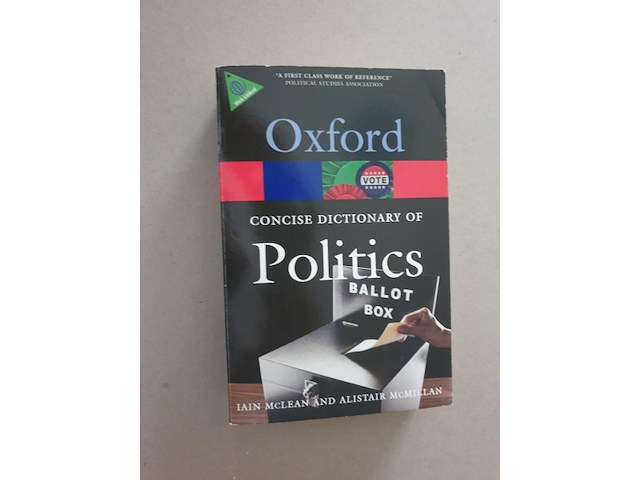 The Concise Oxford Dictionary of Politics