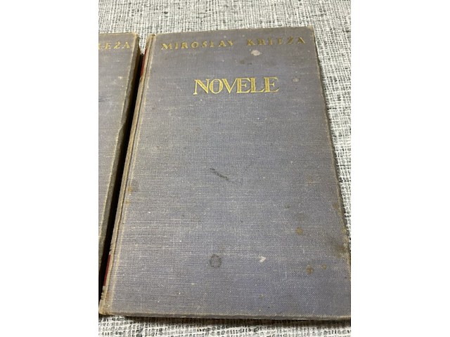 Novele - Miroslav Krleža 1937. godina