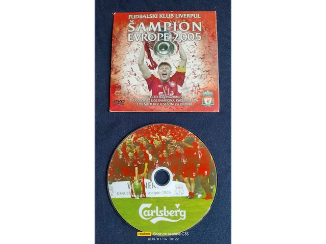 DVD FK LIVERPUL SAMPION EVROPE 2005