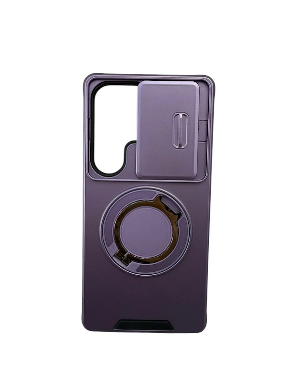 Maska Defender Ring Stand za Samsung S25 ultra ljubicasta