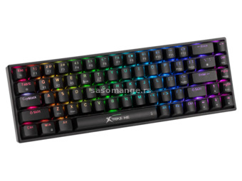 Bežična tastatura Xtrike GK993W mehanička crna