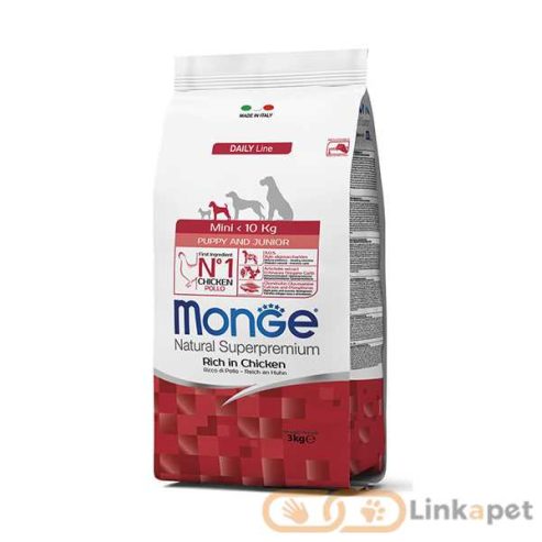 Monge Mini Puppy Junior za štence i mlade pse malih rasa – 800gr