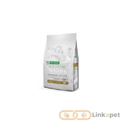 Natures Protection Superior Care White dog adult, small mini, lamb, grain free hrana za pse – 1,5kg