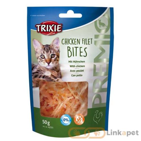 Trixie: Poslastica za mačke PREMIO Chicken Filet Bites, 50 gr