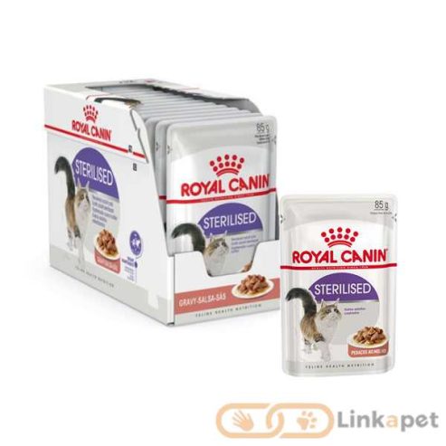 Kesice za mačke Sterilised u sosu, 85 gr Royal Canin