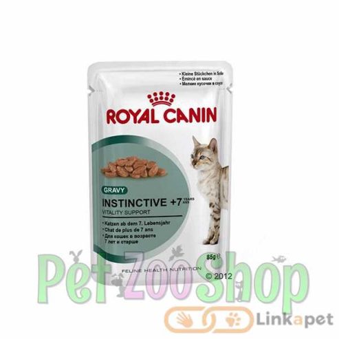 Hrana za mačke INSTINCTIVE +7, 12 x 85 g ROYAL Canin