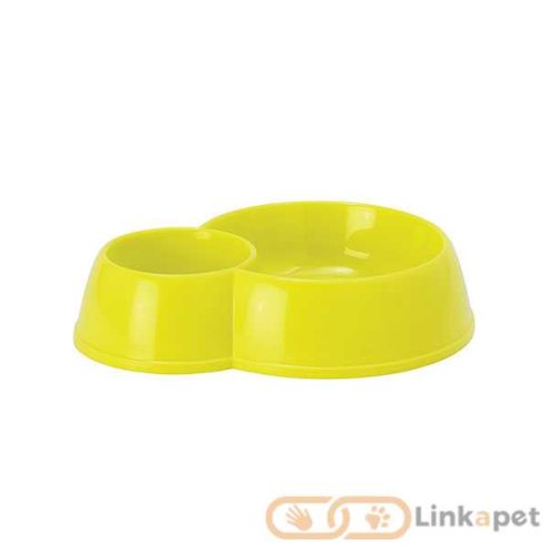 Moderna Double Eco Bowl Cat činija za macke limun – 170-450ml