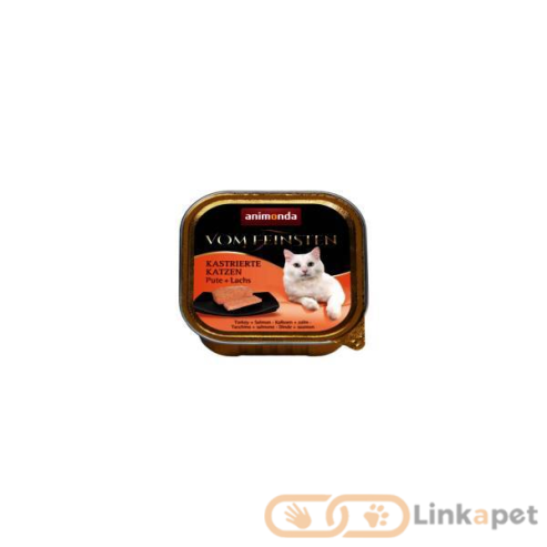 Animonda Vom Feinsten Cat, Sterilised Salmon and Polutry pašteta za mačke – 16x100gr