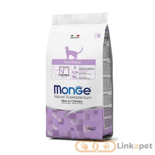 Monge Cat Hrana za sterilisane macke, Piletina – 400gr