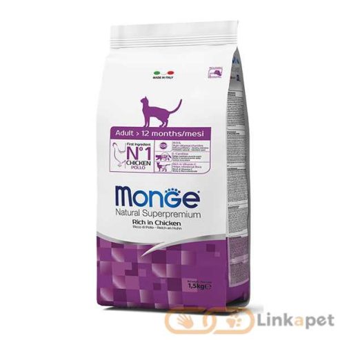 Monge Cat Adult Hrana za odrasle macke, Piletina – 400gr