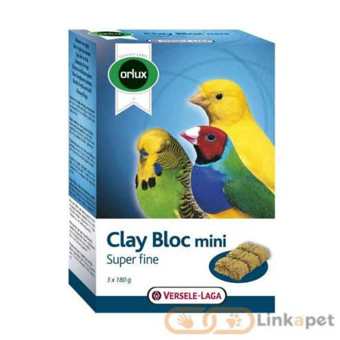 Versele Laga Orlux clay bloc mini – 3x18gr