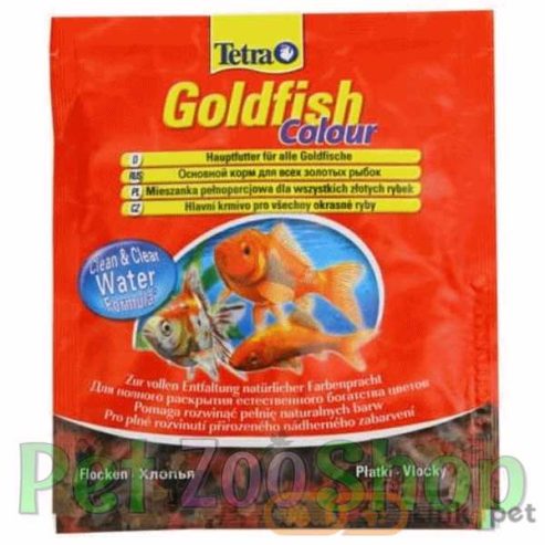 Tetra Goldfish Colour Sachet(Hrana za zlatne ribice) 12 g