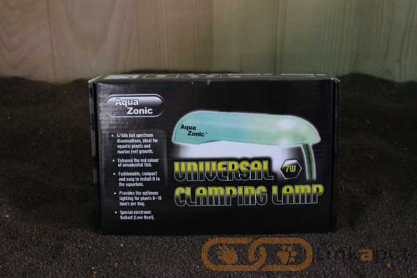 Aqua Zonic Universal Clamping Lamp 7W