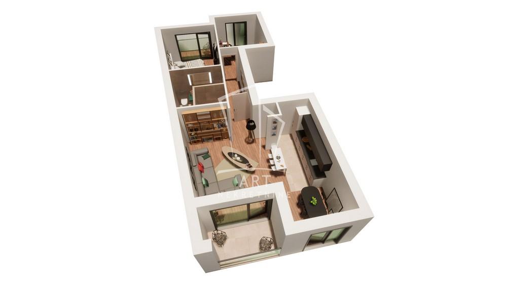 Vračar, Metohijska, novogradnja ID#9690 279.561 €