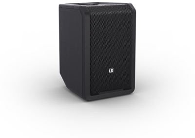 LD Systems ANNY8 BPH B8 Stage Black 8" Bluetooth prenosna zvučna kutija na baterije + naglavni mikrofon