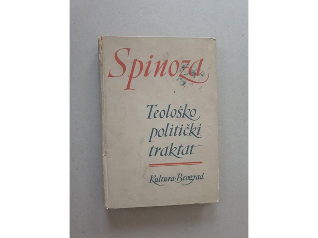 Spinoza - Teološko-politički traktat