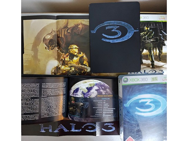 Halo 3 Steelbook Collector`s Edition XBOX 360