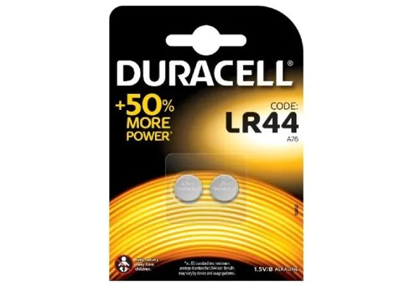 Duracell Baterije A76 alkalne LR44 - 2 komada