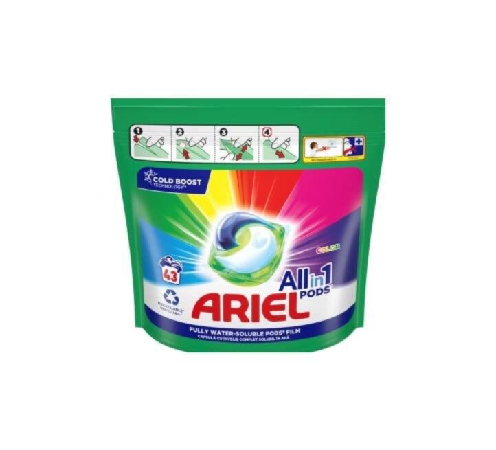 Ariel Kapsule Color 43 kom