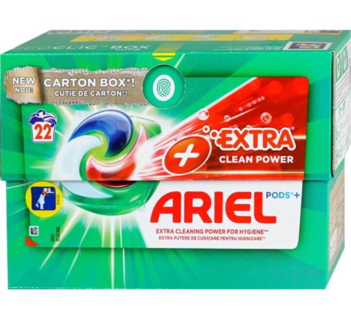 Ariel Kapsule Oxi Extra Clean Power 22 CTS