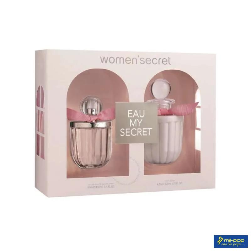 SIGURNA KUPOVINA
BRZA DOSTAVA
JEDNOSTAVNA KUPOVINA
WOMEN SECRET EAU MY SECRET GIFT SET EDT 100 ML + BODY LOTION 200ML
Količina:
POMOĆ PRI KUPOVINI
Za više informacija, pomoć i porudžbine
P...