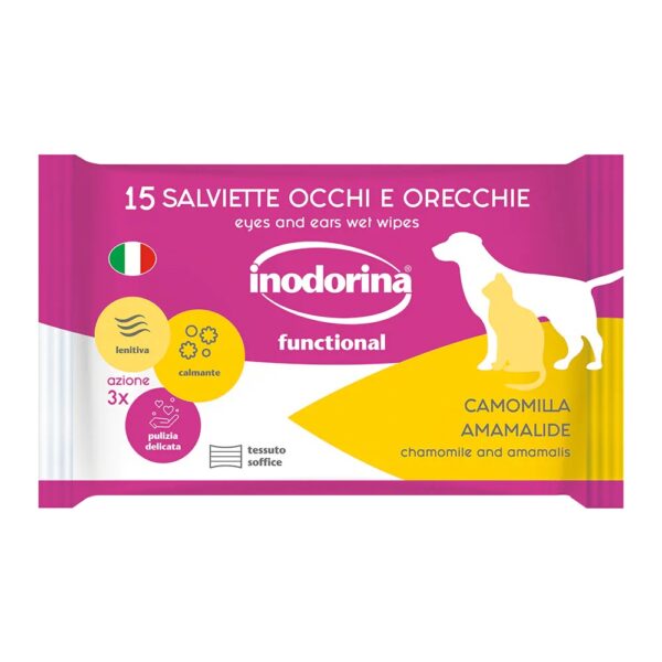 INODORINA Salviette Camomilla – 15 komada