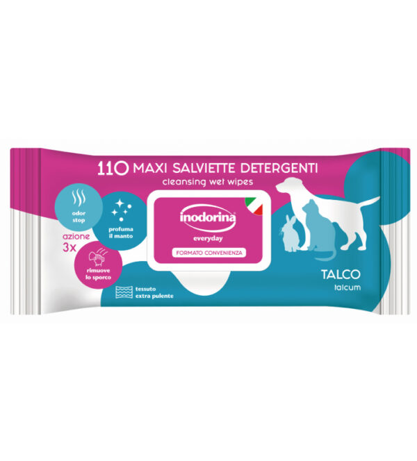 INODORINA Salviette Talco – 110 komada