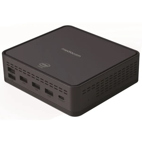 MEDIACOM MP103 Mini PC Intel Celeron N4020 1.1GHz (2.8GHz) 4GB 128GB Win11Home