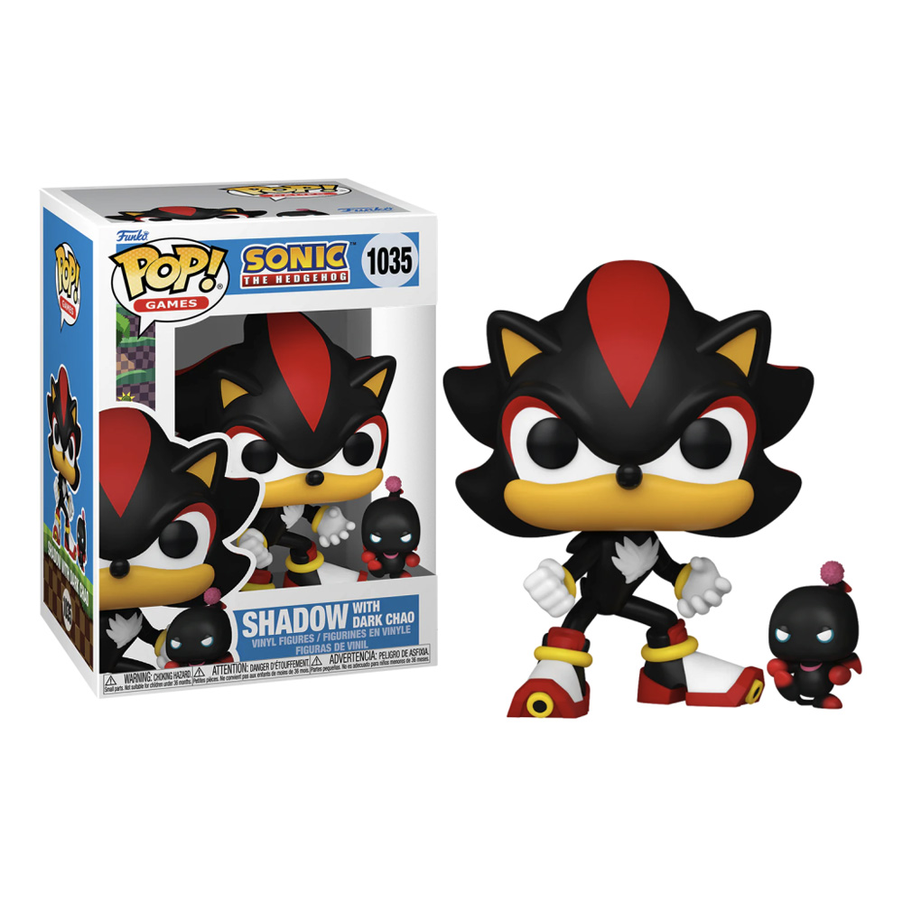 Funko POP! & Buddy: Sonic - Shadow w/Dark Chao