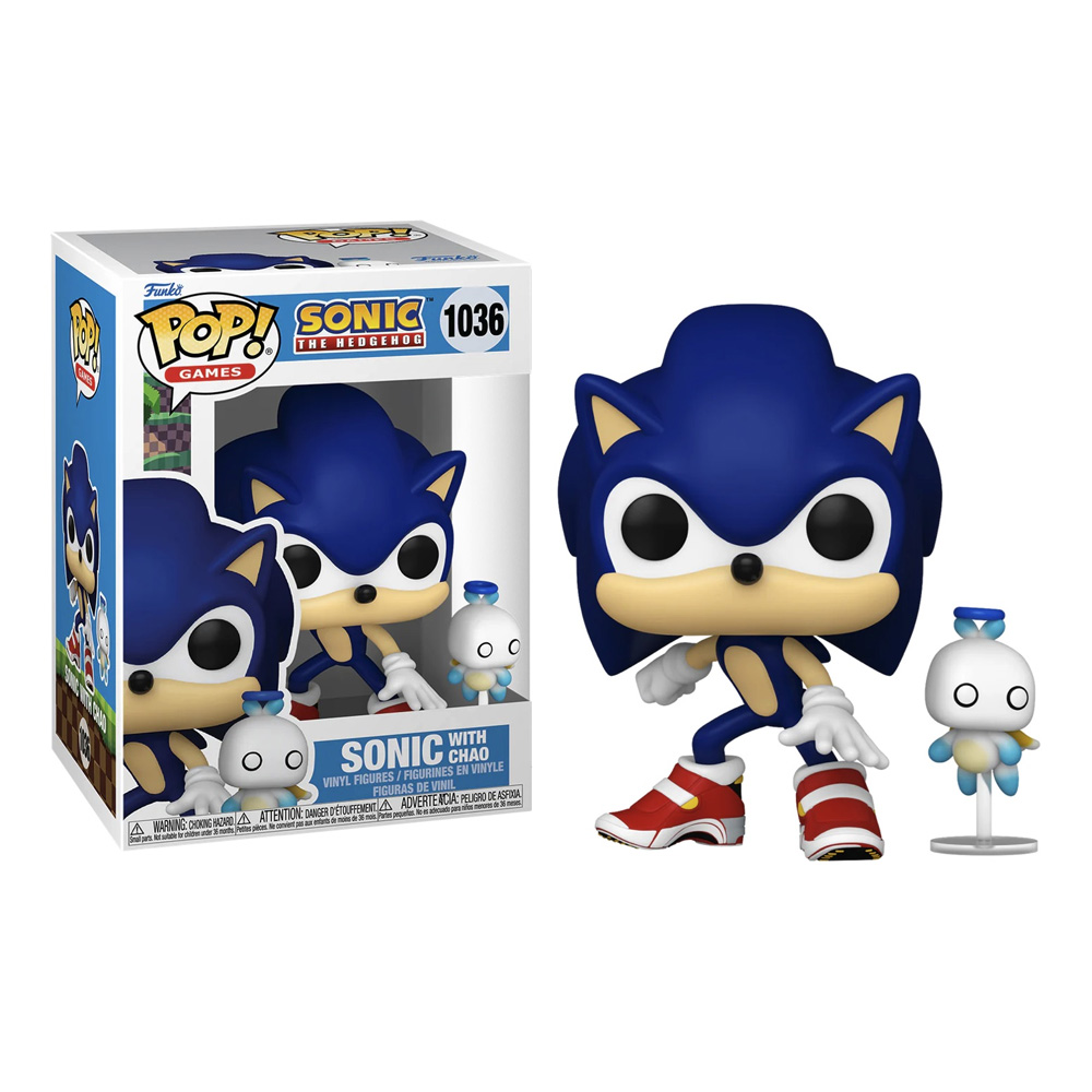 Funko POP! & Buddy: Sonic - Sonic w/Hero Chao