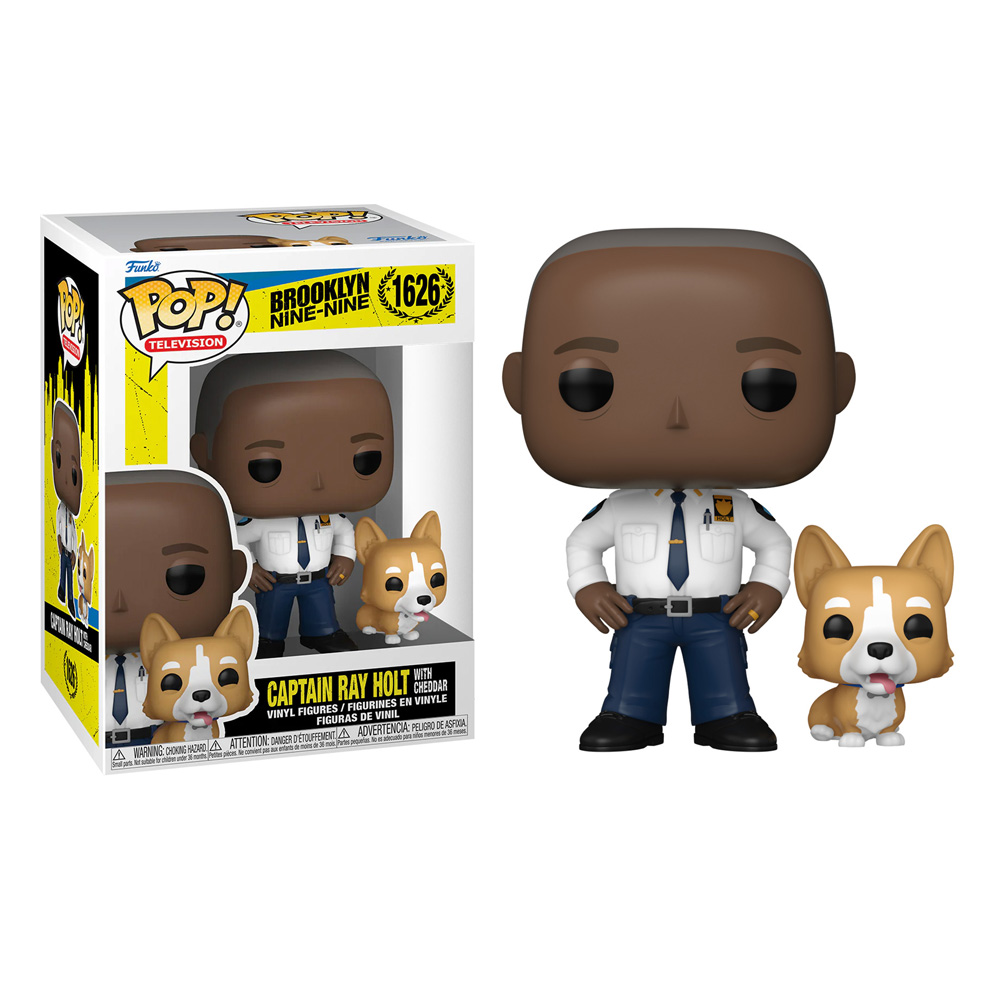 Funko POP! & Buddy: Brooklyn Nine Nine - Catain Holt w/Cheddar