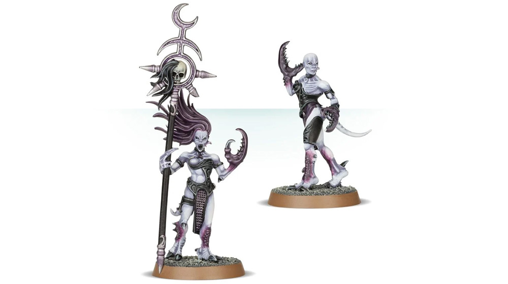 Hedonites of Slaanesh: Daemonettes