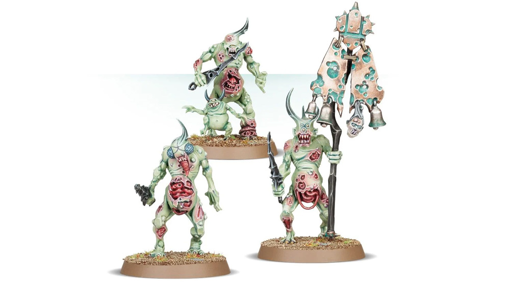 Daemons of Nurgle Plaguebearers