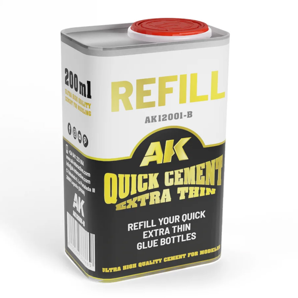 250 ml. Refillquick Cement Extrea