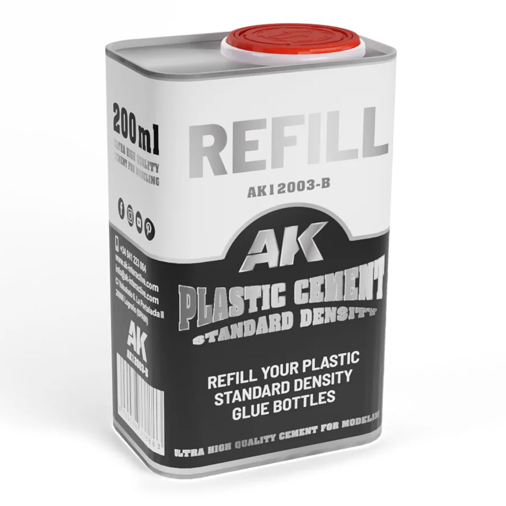 250 ML. Refill Plastic Cement