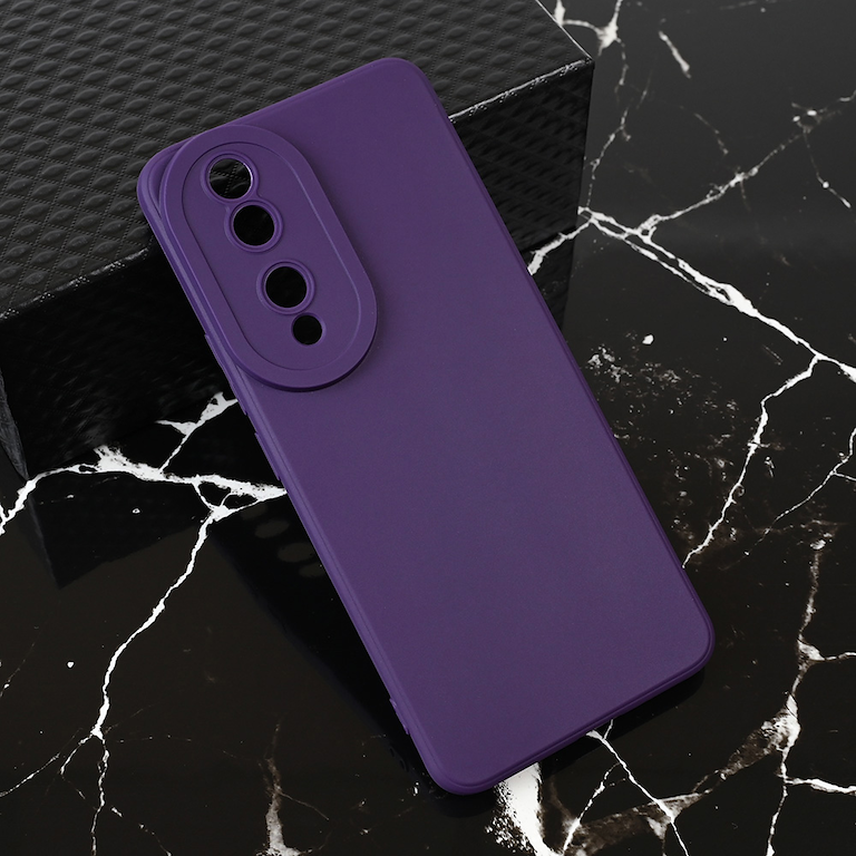 Zastitna maska (futrola) Teracell Giulietta - Huawei Honor 90 mat tamno ljubicasta