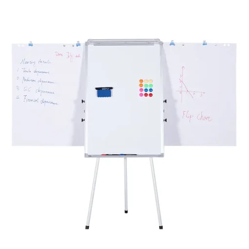 FLIPCHART TABLA XMS-FCTA/18 TRONOŽAC SA KONZOLOM 70cm x 100cm