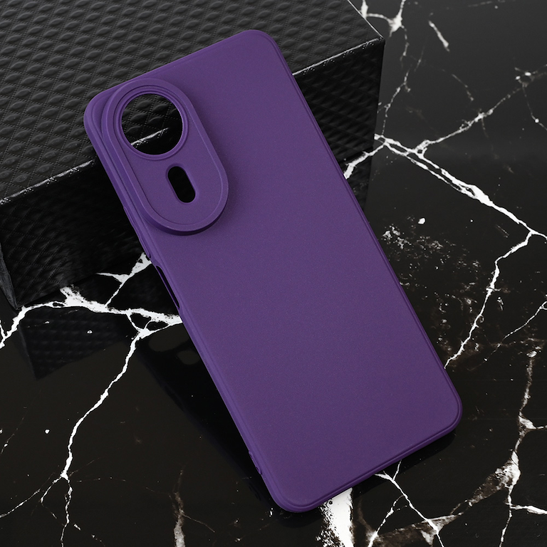 Zastitna maska (futrola) Teracell Giulietta - Huawei Nova 12 SE mat tamno ljubicasta