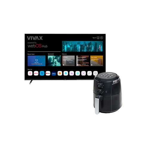 VIVAX LED TV-65S60WO+friteza DFA-515MB