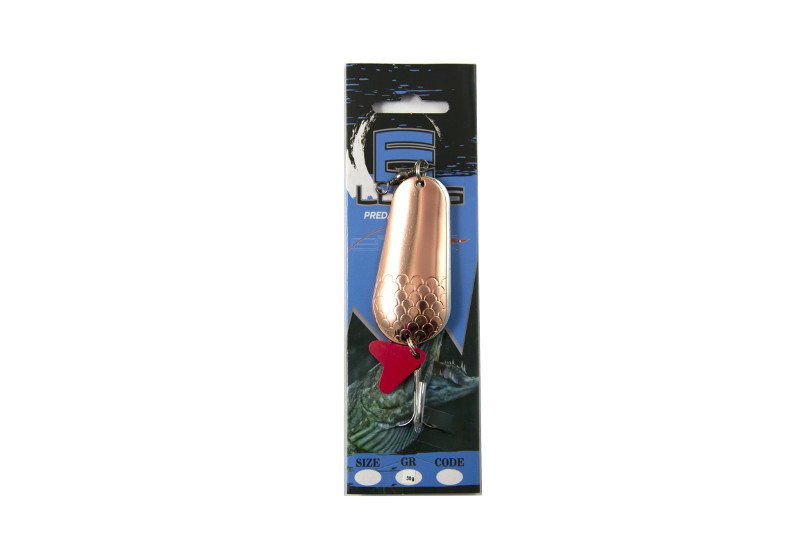 Enter E LURES DOUBLE SPOON 30gr COPPER SILVER