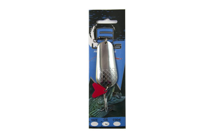 Enter E LURES DOUBLE SPOON 30gr SILVER GOLD