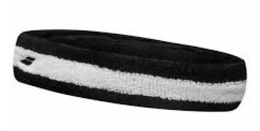 BABOLAT Headband D Line Black/White