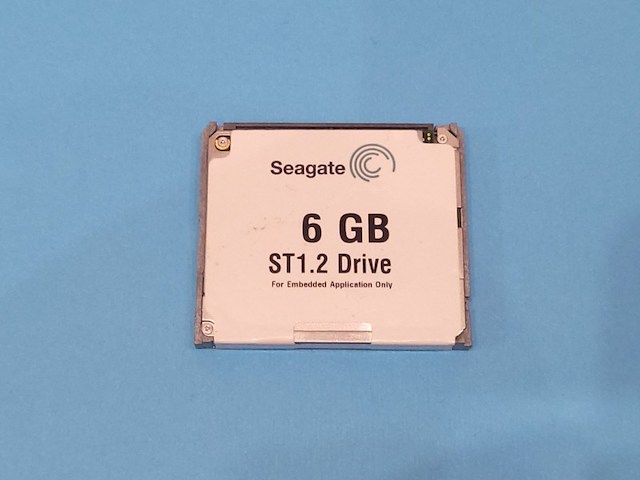 Seagate 6GB ST1.2 Drive mini hard disk CF + GARANCIJA!